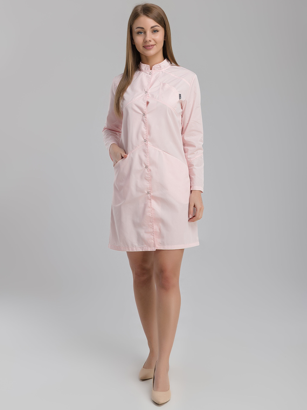 Халат медицинский Libra Lab — купить в интернет-магазине OZON с быстрой доставкой