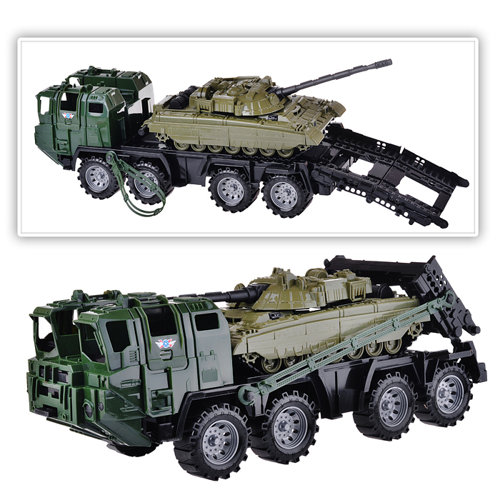 Военный тягач "Щит" с танком — купить в интернет-магазине OZON с ...