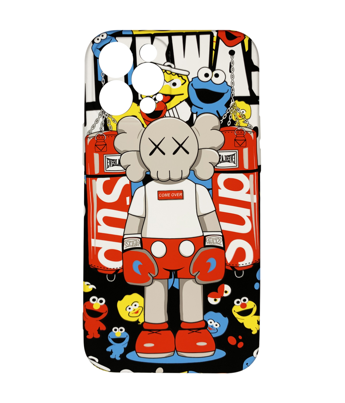Силиконовый чехол Kaws для iPhone 13 Pro Max , Разноцветный — купить в ...