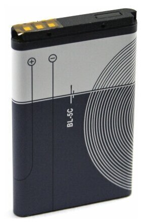 Аккумулятор Bl-5C 600Mah – купить в интернет-магазине OZON по низкой цене