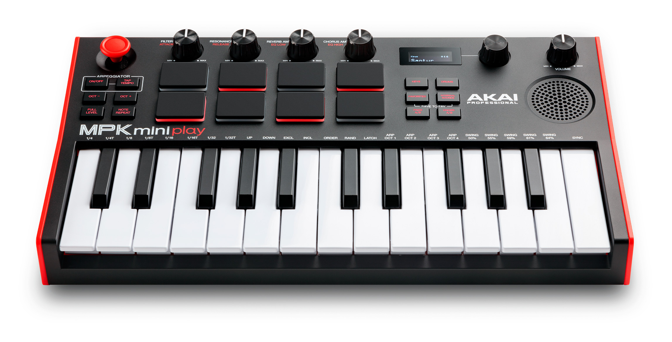 Миди-клавиатура AKAI PRO MPK MINI PLAY MK3 — купить в интернет-магазине ...