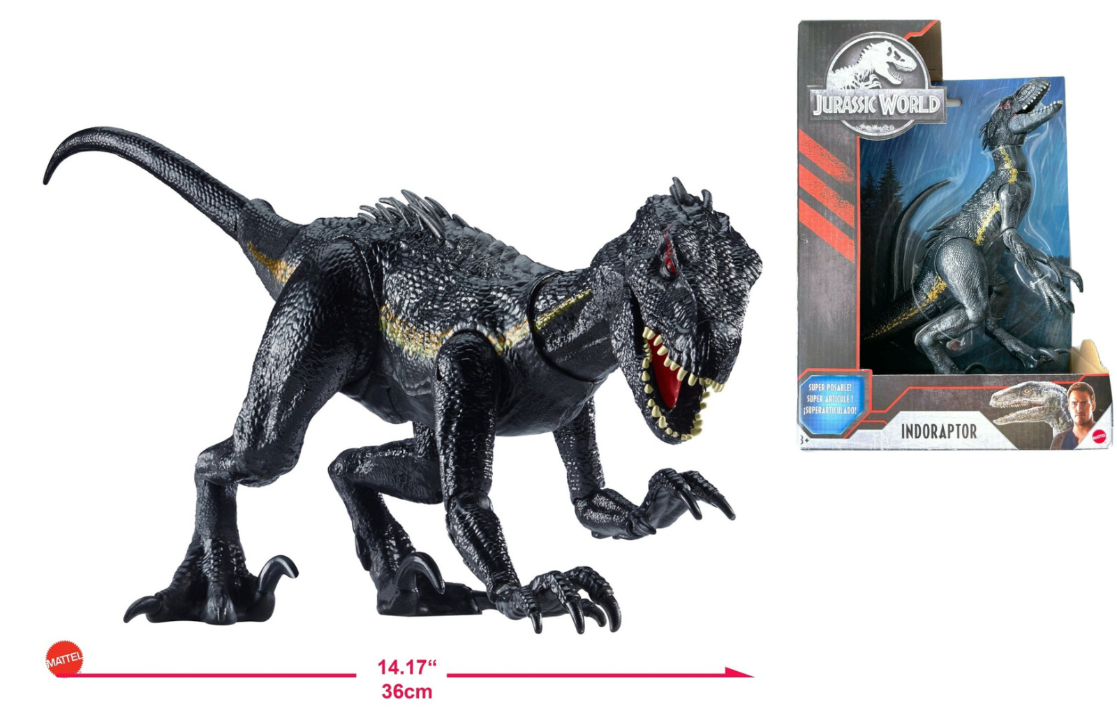 Jurassic World Indoraptor – купить в интернет-магазине OZON по низкой цене