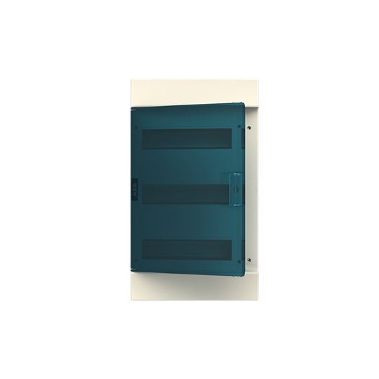 Бокс навесной на 36 модулей (3х12) Mistral 41 36M с клеммами Зеленая ...