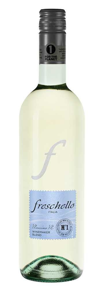 Вино Freschello Bianco, 0.75 л. - бронирование алкоголя на OZON