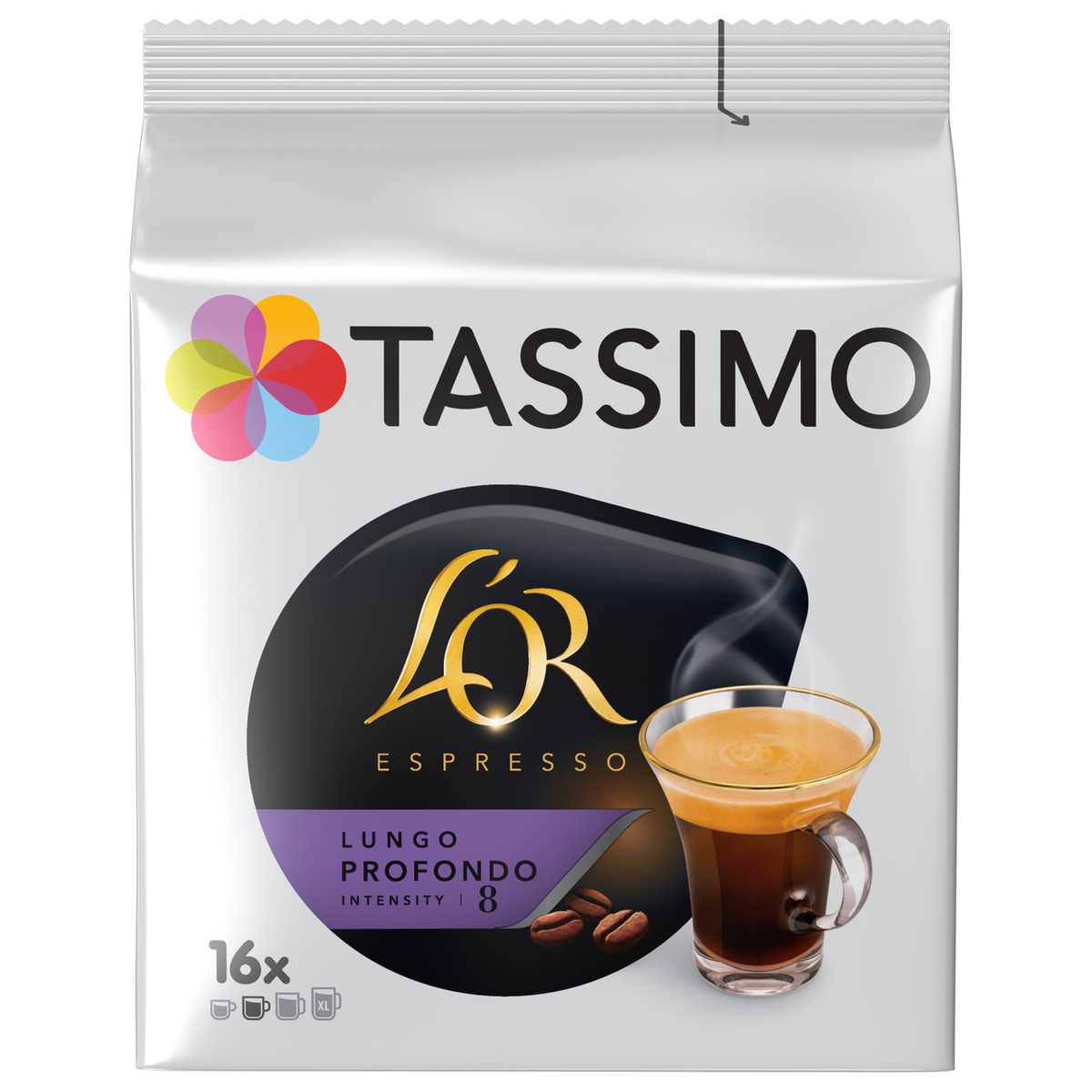 Кофе в капсулах Tassimo LOR Lungo Profundo — купить в интернет-магазине ...