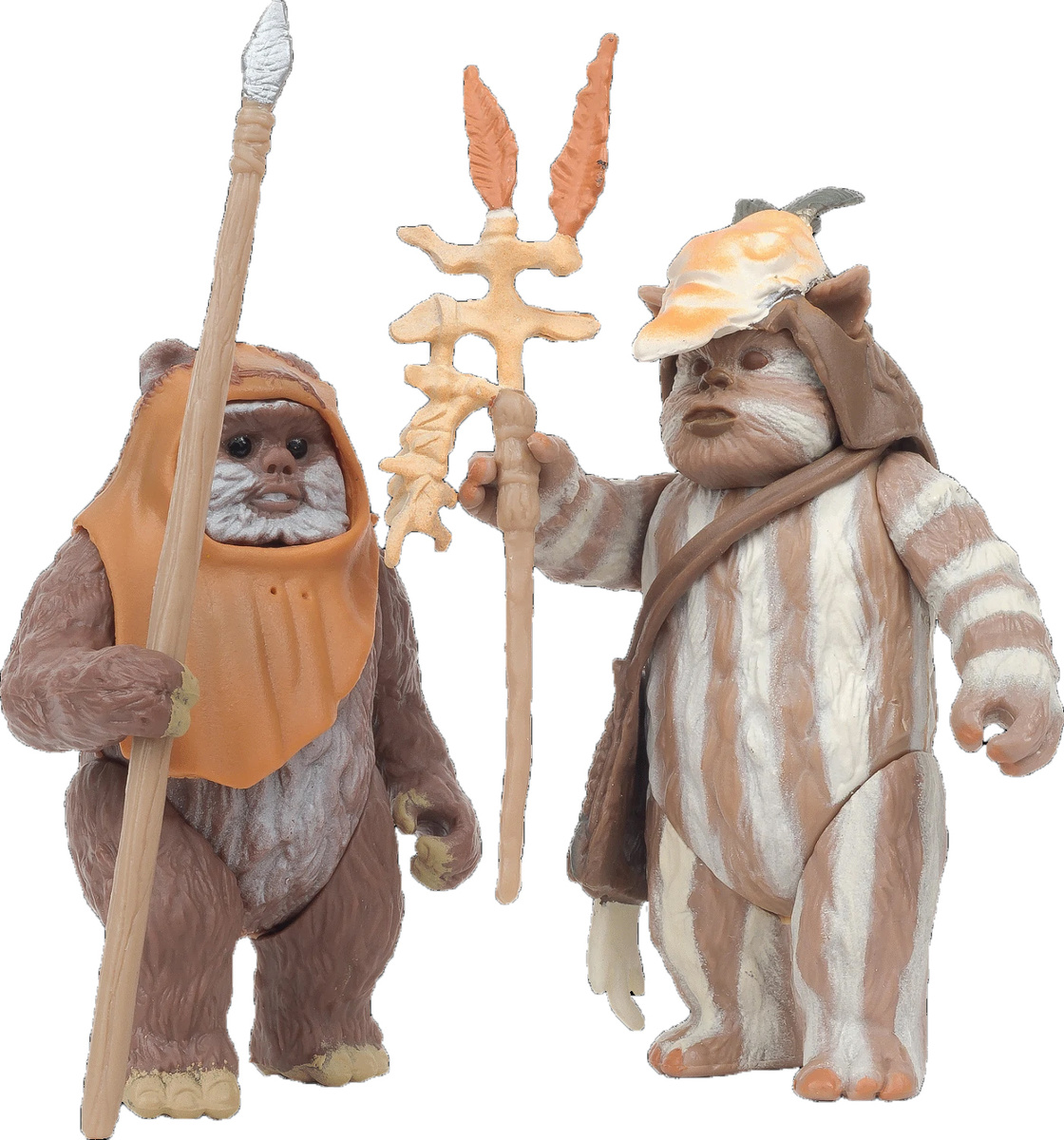 Фигурки Kenner SWThe Power of the Force: Ewoks: Wicket and Logray with ...