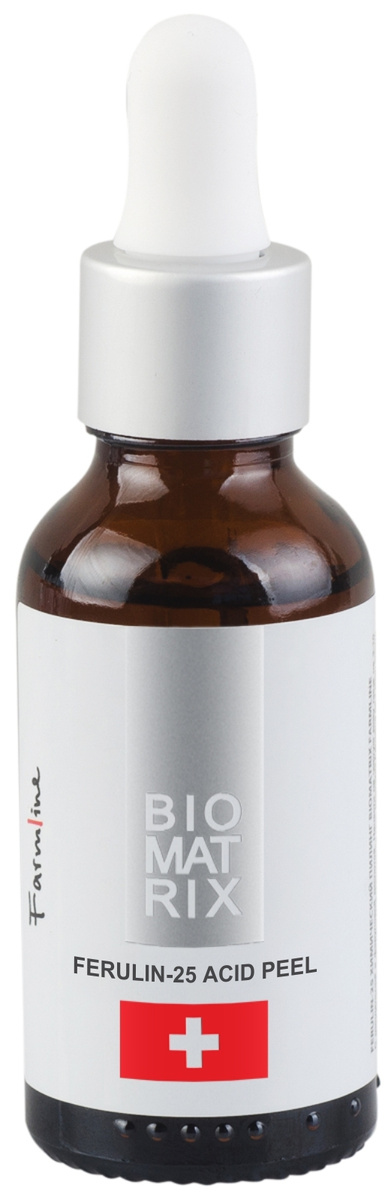 BIOMATRIX FARMLINE FERULIN-25 Кислотный Пилинг для лица с Феруловой и ...