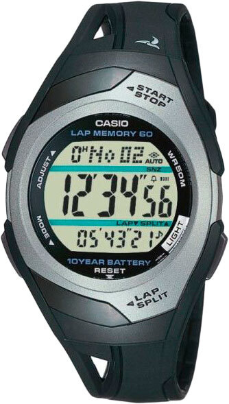 Мужские наручные часы Casio STR-300C-1V кварцевые купить на OZON по ...