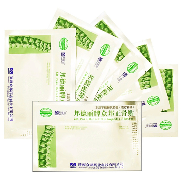 Пластырь ортопедический ZB Pain Relief для спины, 6 шт. - купить с ...