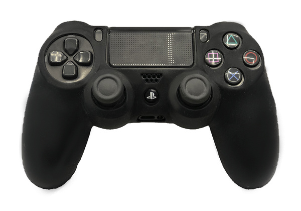 Силиконовый чехол для DualShock 4 (черный) купить на OZON по низкой ...