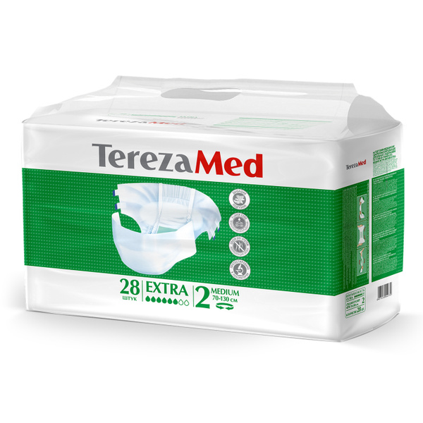 TerezaMed / ТерезаМед Подгузники для взрослых впитывающие на липучках ...