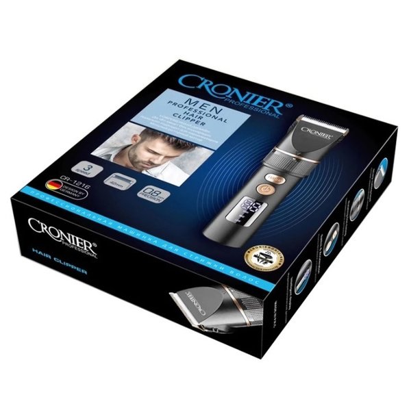 Машинка для стрижки CRONIER CR-1216, черный - купить по выгодным ценам ...