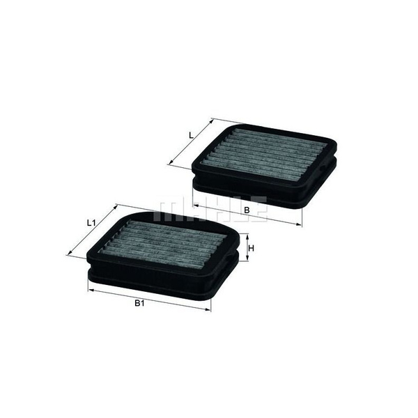 Фильтр салонный MAHLE 490871 - купить по выгодным ценам в интернет ...