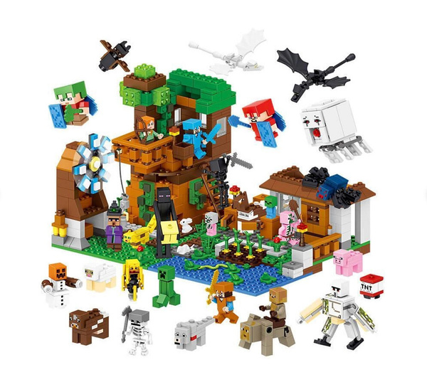 Характеристики Конструктор 63039 Большая компании Стива 986дет ...