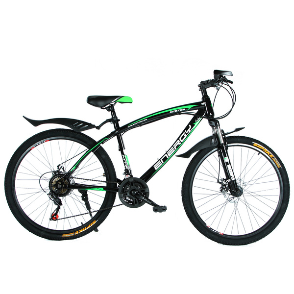 Велосипед ENERGY WORLD, "ENERGY" E-001 BLACK & GREEN, горный велосипед ...