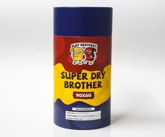 Вопросы и ответы о BUFF BROTHERS SUPER DRY BROTHER DARK BLUE Микрофибра ...
