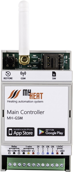 Контроллер MyHeat GSM - купить с доставкой по выгодным ценам в интернет ...