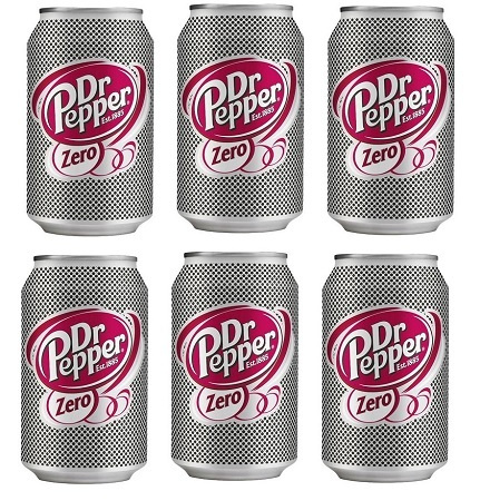 Газированный напиток Dr Pepper Zero / Лимонад Доктор Пеппер Зеро 330 мл 6 шт (Польша) - купить с ...