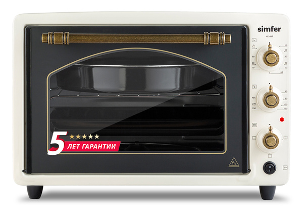 Мини-печь Simfer M3417, бежевый, 34 л купить c доставкой на OZON по низкой цене (163328121)