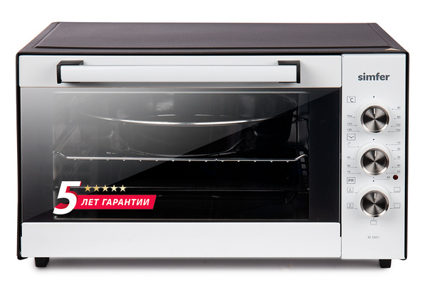 Мини-печь Simfer M3501, белый, 35 л купить по низкой цене с доставкой в интернет-магазине OZON ...