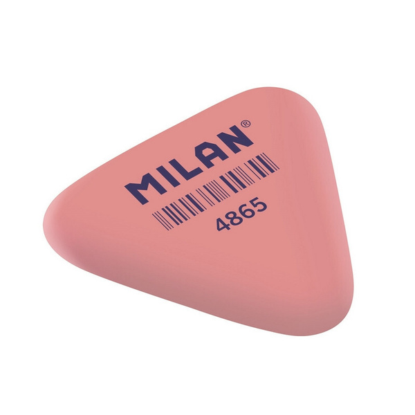 Ластик каучуковый Milan 4865, треугольный, цв.в ассорт - купить с ...