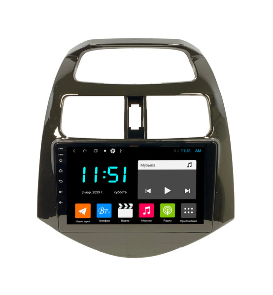 Магнитола Zenith Chevrolet Spark 2009-2016, Android 12, 2/32ГБ, 4 ...
