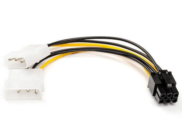 Кабель 6 Pin 2x Molex At6185 купить по низкой цене в интернет магазине Ozon 1290745859