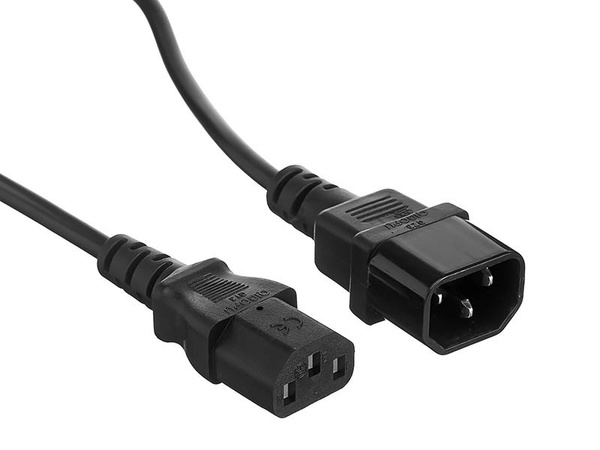 Кабель Exegate Power Ec 1 8p C13 C14 1 8m Black Ep280626rus купить по низкой цене в интернет