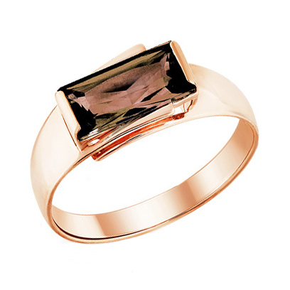 Кольцо из золота с раухтопазом ЯХОНТ Ювелирный Арт. 225268 - купить с ...