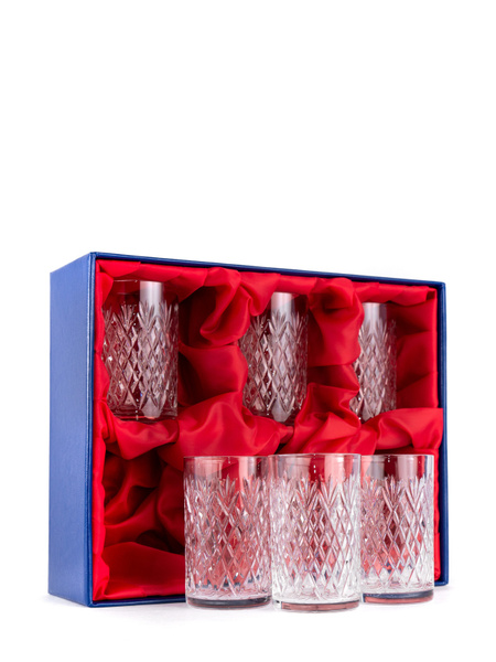 Набор стаканов для воды, универсальный Neman 1883 "Вуалька", 250 мл купить по доступной цене с ...