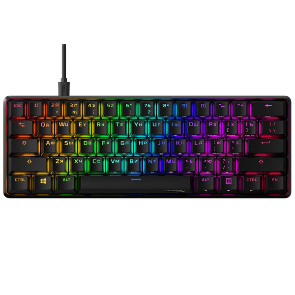 Механическая клавиатура HyperX Alloy Origins 60 (HKBO1S-RB-RU/G) купить ...