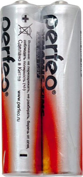 Батарейка AAA солевая Perfeo R03/2SH Dynamic Zinc 2 шт - купить с доставкой по выгодным ценам в ...