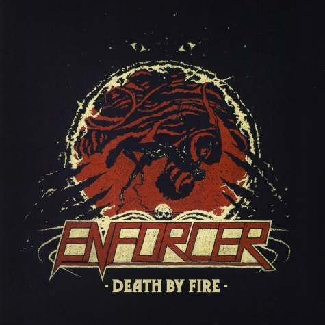 CD ENFORCER - Death By Fire, heavy metal, лицензионный компакт диск ...
