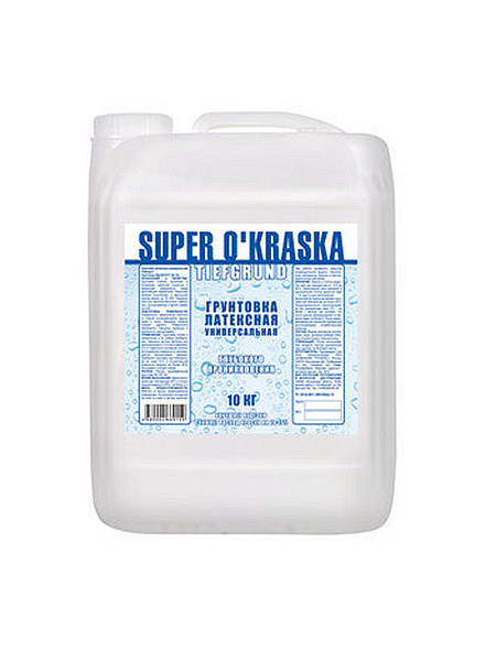 Грунтовка Super Okraska Универсальная купить по доступной цене в интернет-магазине OZON (429043105)
