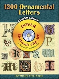 1200 Ornamental Letters (+ CD-ROM) - купить с доставкой по выгодным ...