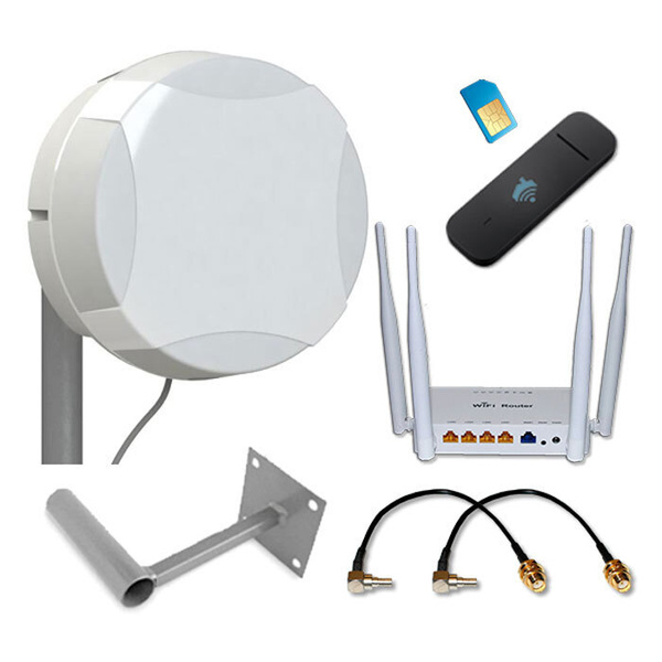 Комплект для усиления мобильного интернета 3G 4G антенна MONA UNIBOX ...