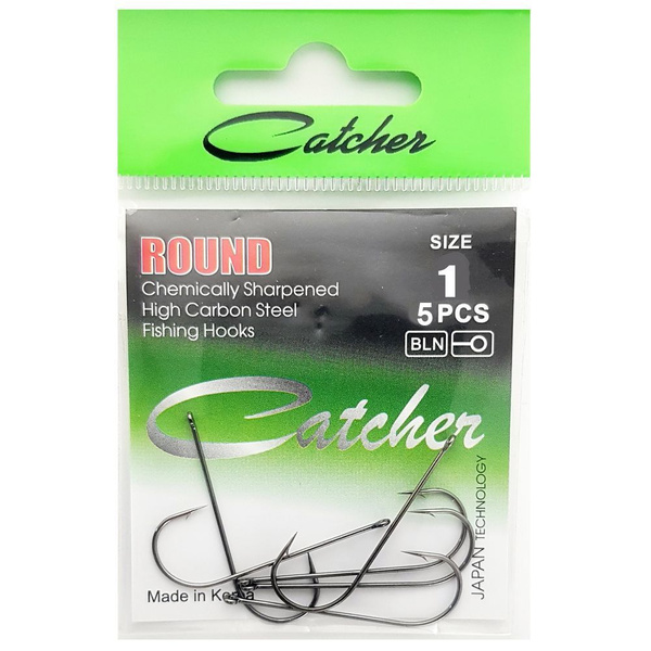 Крючок "Catcher" ROUND #1 (5 пакетиков) купить на OZON по низкой цене ...