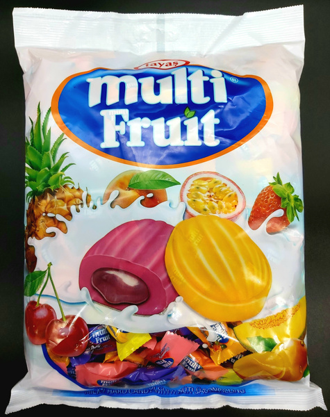 Карамель леденцовая Multi Fruit TAYAS ассорти, сливочные конфеты с ...