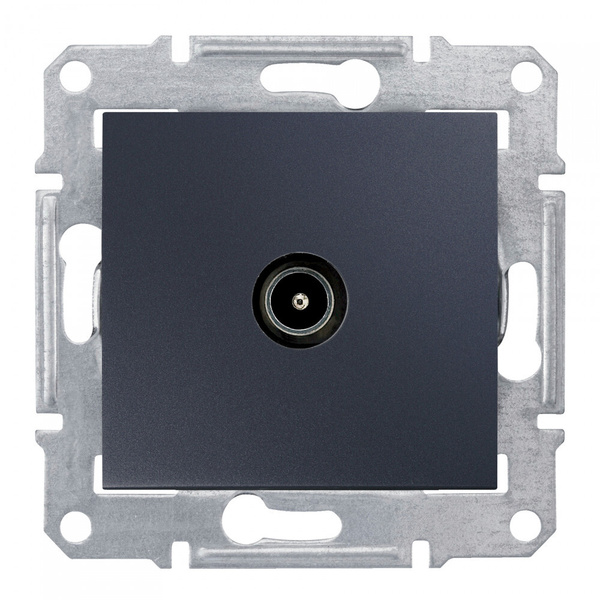 SEDNA TV РОЗЕТКА проходная, 4dB, ГРАФИТ, SCHNEIDER ELECTRIC SDN3201870 ...