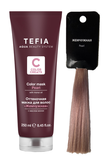 Tefia Тонирующее средство для волос, 250 мл - купить с доставкой по выгодным ценам в интернет ...