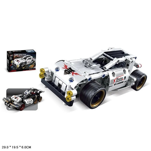 Конструктор Decool MecFactor 3810 "Гоночный автомобиль", 208 деталей купить на OZON по низкой ...