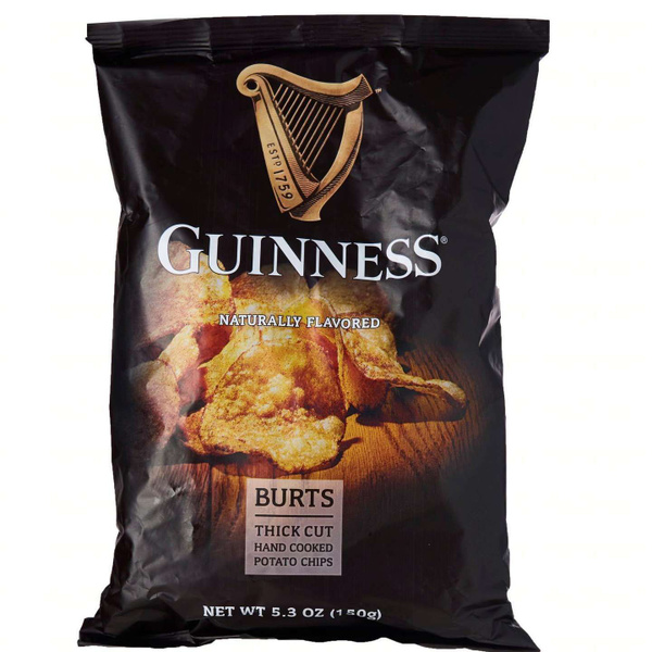 Чипсы BURTS Potato Chips "Guinness Original", 150 гр. купить на OZON по ...