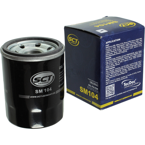 Фильтр масляный SCT SM104 - купить по выгодным ценам в интернет ...