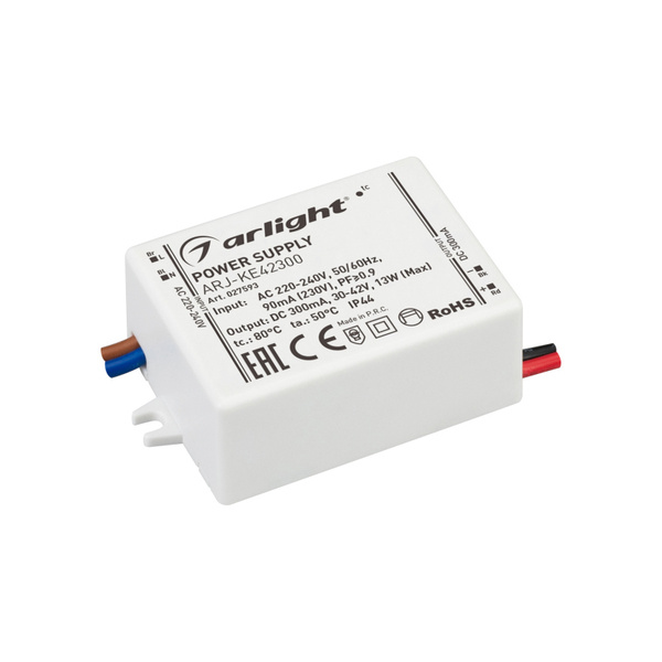 Блок питания для светодиодной ленты Arlight, 30В, 13 Вт, IP44 - купить ...