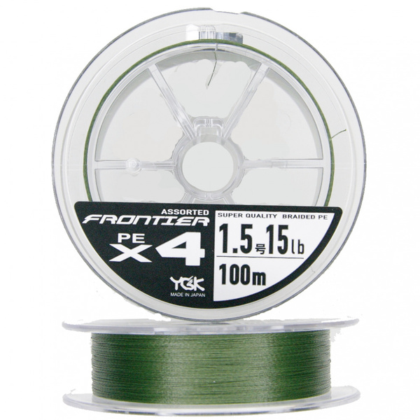 Плетеный шнур для рыбалки YGK, 100 м купить по выгодной цене в интернет ...