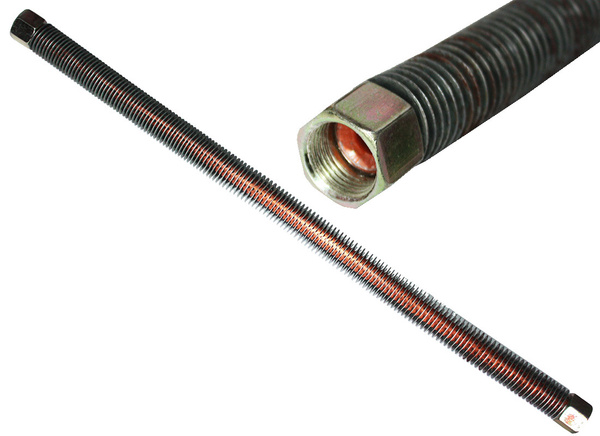 Трубка для компрессора 55см (резьба-3/8" (16 мм); D-10мм ...