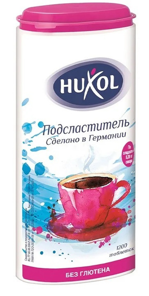 Huxol Заменитель сахара 1200таб - купить с доставкой по выгодным ценам ...