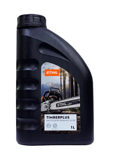Масло для цепи и шины, смазка пилы STIHL Timber Plus 1л - купить по ...