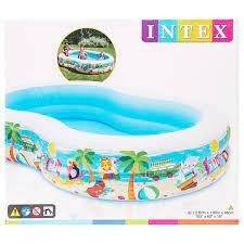 Бассейн детский надувной "Лагуна", Inteх 262x160x46 см, 56490NP ...