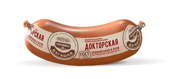 Колбаса Стародворье Дугушка Докторская ГОСТ, вареная, 400 г - купить с ...